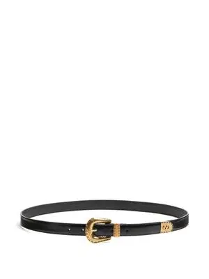 VALENTINO Vlogo Leather Belt