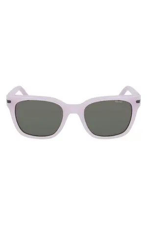 Nike Crescent Ii Square Sunglasses - Milky Lilac Bloom / Green