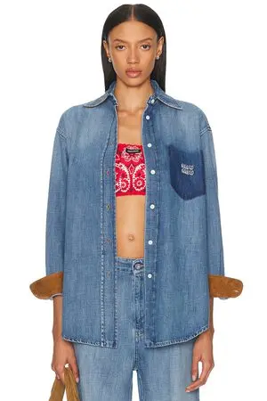 Miu Miu Printed Shirts For Women
