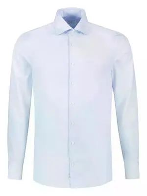 STENSTROMS Cotton Shirt - Blue