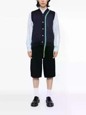 Comme Des Garçons Sleeveless Cardigan
