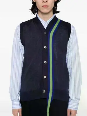 Comme Des Garçons Sleeveless Cardigan