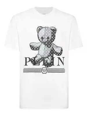 Philipp Plein Teddy Monogram T-shirt - White