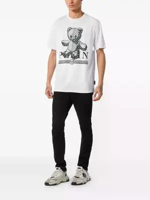 Philipp Plein Teddy Monogram T-shirt - White