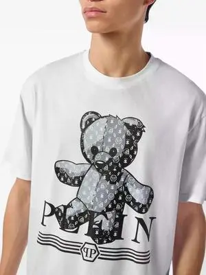 Philipp Plein Teddy Monogram T-shirt - White