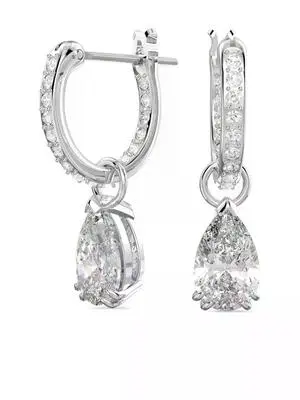 SWAROVSKI Millenia Hoop Earrings - Silver