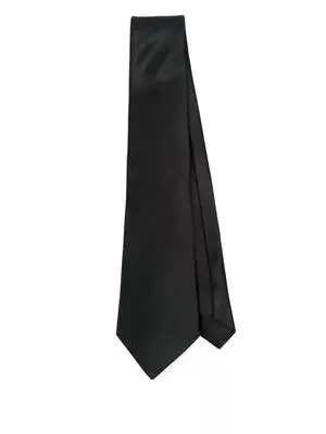 Saint Laurent Silk Neck Tie - Black