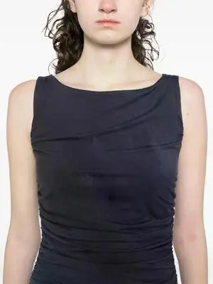REFORMATION Benson Knit Dress - Blue