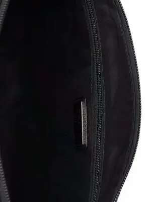 Prada Re-nylon And Saffiano Leather Shoulder Bag - Black