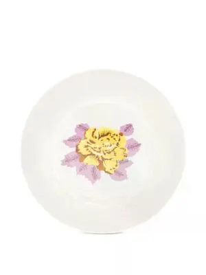 LISA CORTI Indian Tiger Plate Set - Red