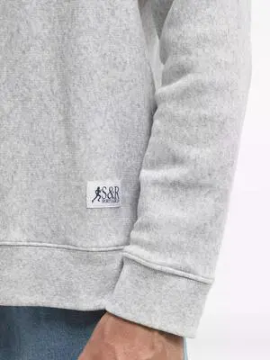 SPORTY & RICH Logo-patch Sweatshirt