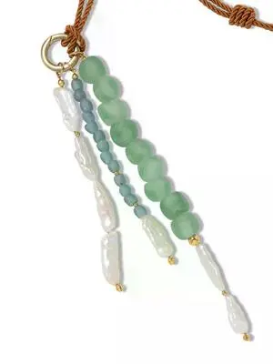 JENNIFER BEHR Bead-embellished Bag Charm