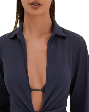 VIX PAULA HERMANNY Juliete Shirt Swim Cover-up