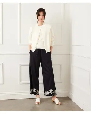 Karen Kane Scallop Pants
