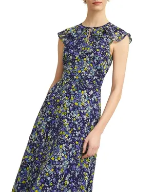 HOBBS LONDON Floral Print Dress
