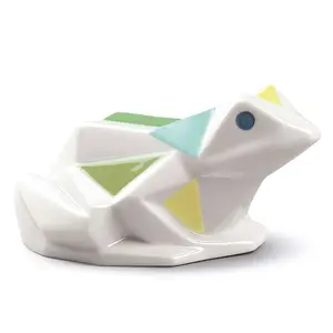 LLADRO Frog Sculpture - Multi