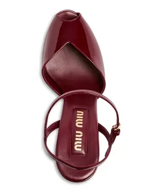 Miu Miu Platform Sandals