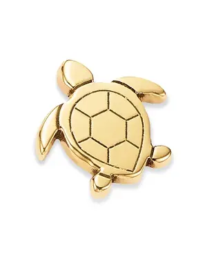 Zoe Chicco 14k Yellow Turtle Stud Earring - Gold