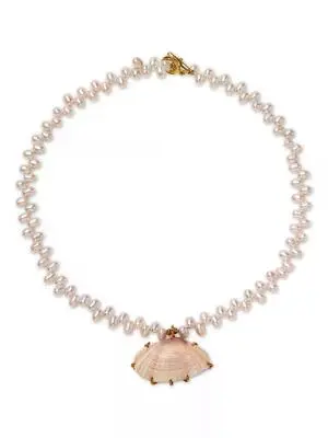 JENNIFER BEHR Coquina Pearl Necklace