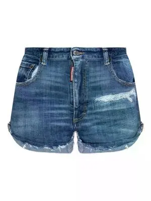 Dsquared2 Frayed Shorts For Women
