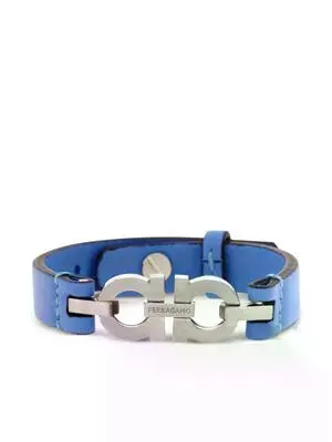 FERRAGAMO Double-gancini Bracelet - Silver