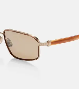 Brunello Cucinelli Jarama Rectangle Sunglasses