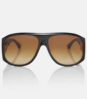 Chloé Oversized Acetate Sunglasses - Brown
