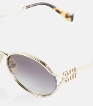 Miu Miu Round Frame Sunglasses