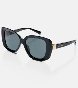 Dolce & Gabbana Dg Cat-eye Sunglasses - Black