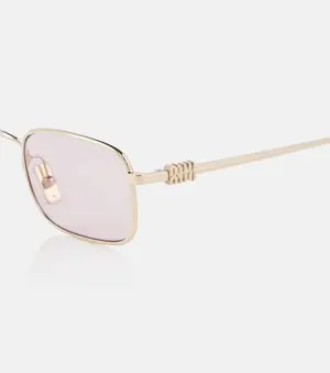 Miu Miu Miu Regard Rectangular Sunglasses