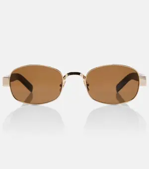 Saint Laurent Sl 706 Sunglasses - Gold