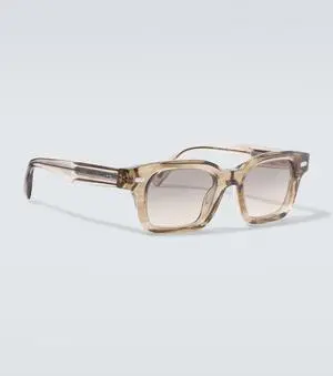 Brunello Cucinelli Square Frame Sunglasses - Brown