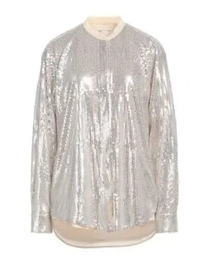 ALYSI Shirt With Appliqués And Sequins