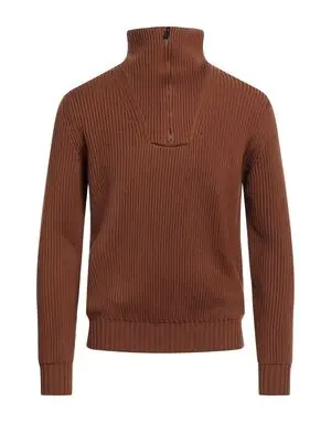FILIPPO DE LAURENTIIS Merino Wool Turtleneck - Brown