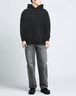 44 LABEL GROUP Cotton Fleece Hoodie - Grey