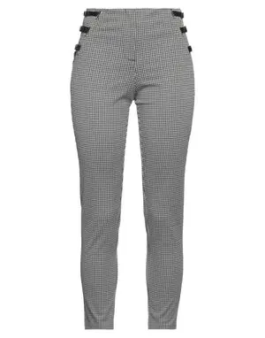 CRISTINAEFFE Houndstooth Straight-leg Pants With Strap Detailing
