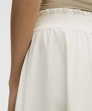 Lululemon Stretch Woven Ruffle-waist Midi Skirt