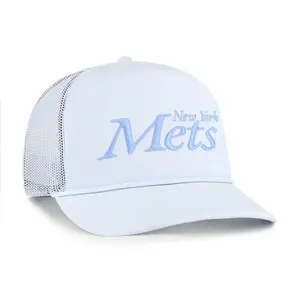 '47 New York Mets Foundation Script Hitch Adjustable Trucker Hat