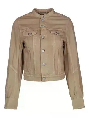 MAISON MARGIELA Cotton Denim Jacket - Neutrals