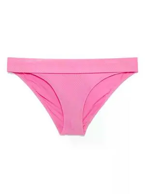 Heidi Klein Fold-over Bikini Bottom - Pink