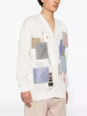 Junya Watanabe Linen Patchwork Cardigan