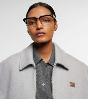 Miu Miu Square Frame Glasses