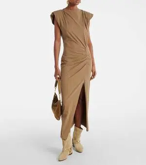 Isabel Marant Étoile Stania Suede Ankle Boots - Beige