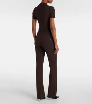 COURREGES High-rise Flared Trousers