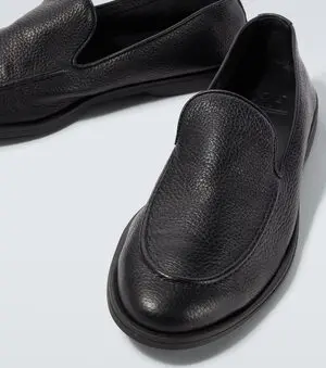 George Cleverley Cornwall Loafers - Black