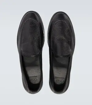George Cleverley Cornwall Loafers - Black