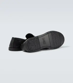 George Cleverley Cornwall Loafers - Black
