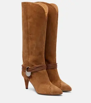 Isabel Marant Étoile Lestany Knee-high Boots - Brown