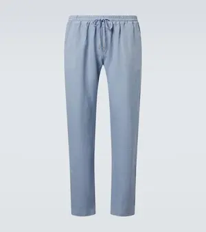 Thom Sweeney Straight Leg Pants For Men