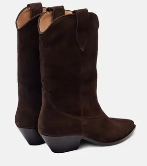 Isabel Marant Étoile Duerto Suede Ankle Boots - Brown